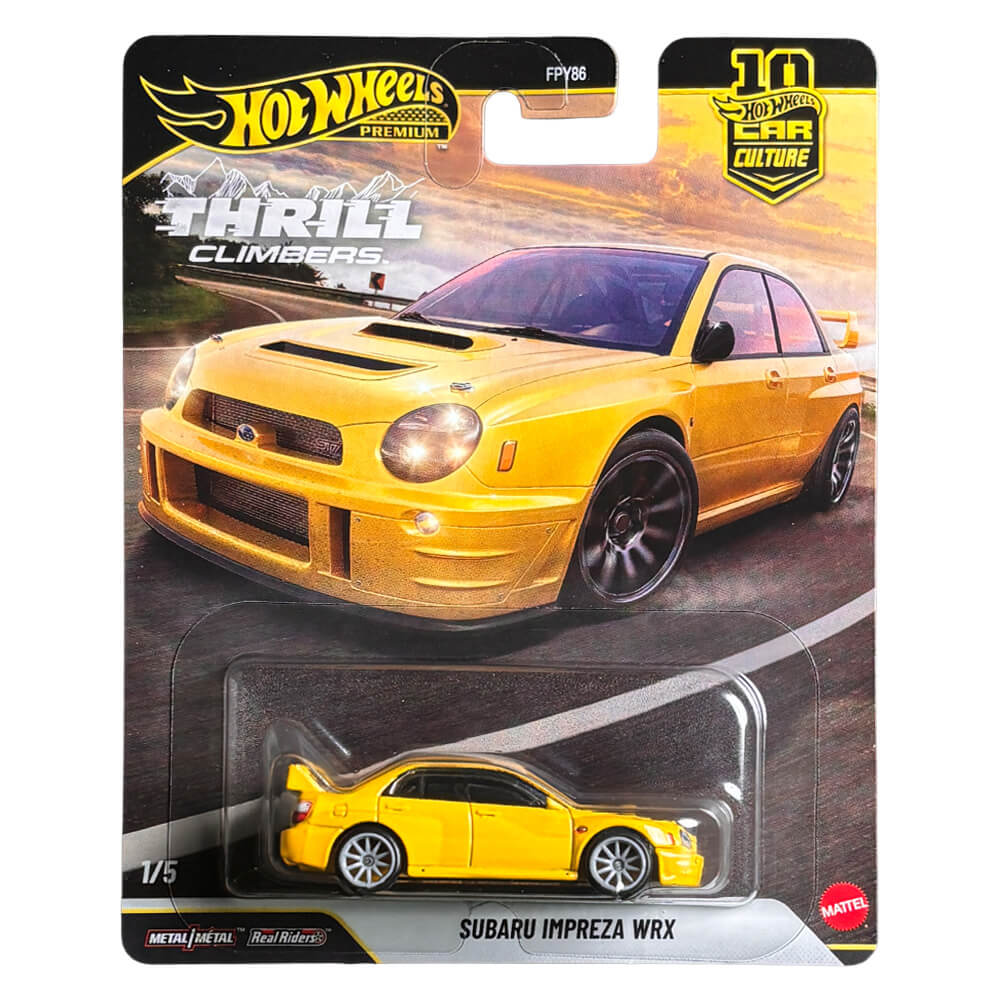Subaru Impreza WRX – Hot Wheels Premium Car Culture Thrill Climbers ...