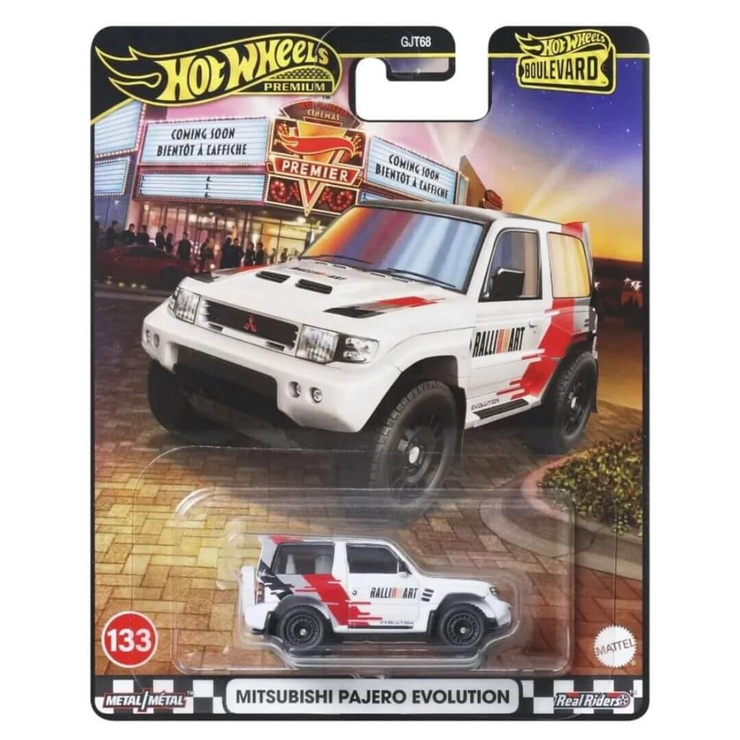 Mitsubishi Pajero Evolution – Hot Wheels Premium Boulevard – PlayFolio